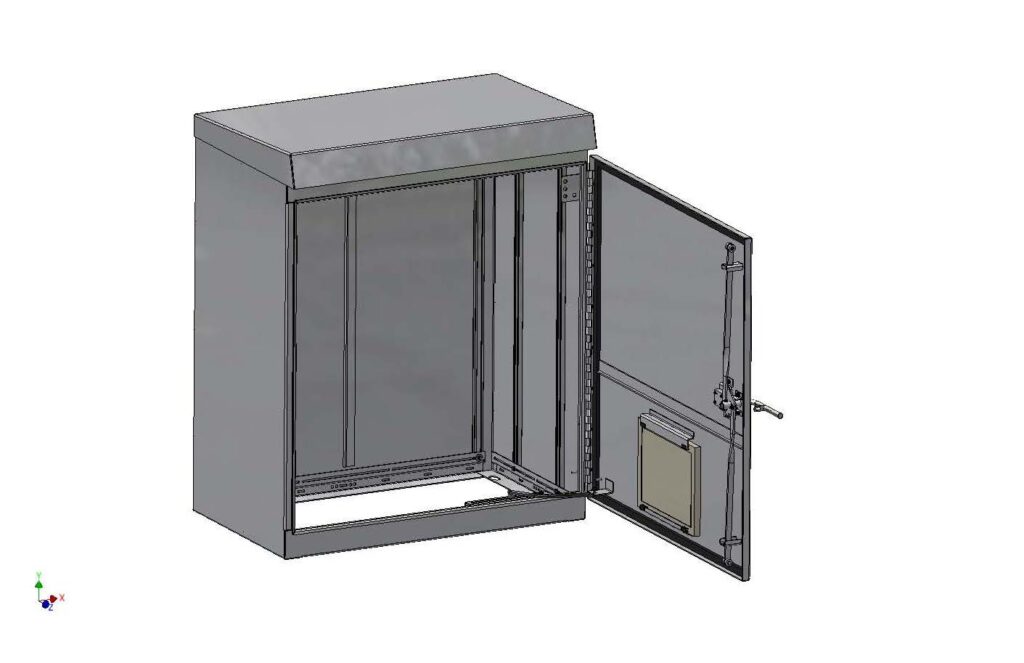 Large Single Door Enclosure - APX Enclosures, Inc.